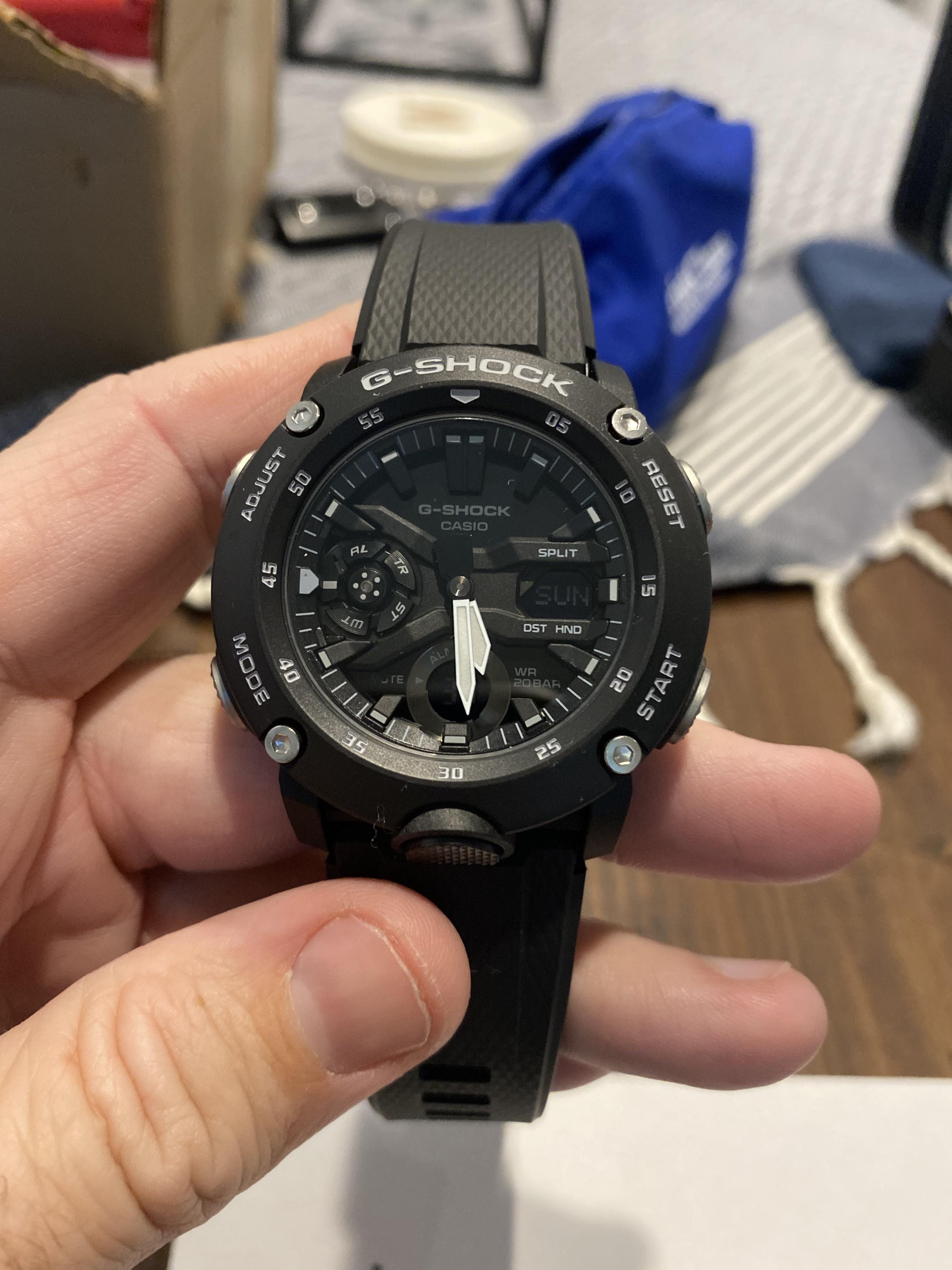 [WTS] GSHOCK GA2000 Black | WatchCharts Marketplace