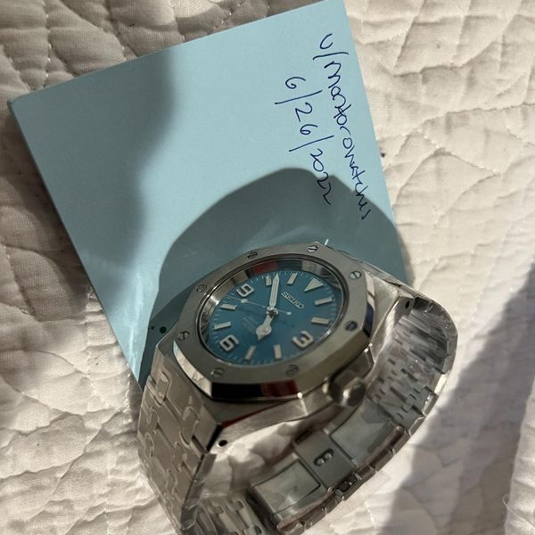 [WTS] Custom Seiko Royal Oak Mod | WatchCharts
