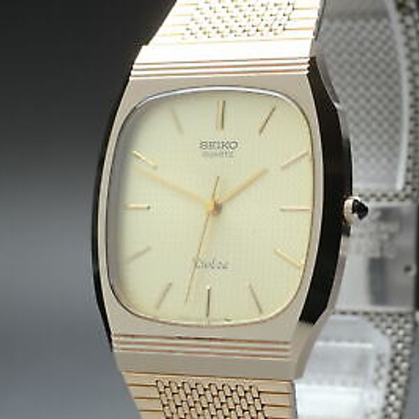 [Near MINT] SEIKO Dolce 7731-5091 Gold Dial 30mm Men's Quartz From JAPAN | WatchCharts Marketplace