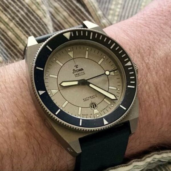 Stowa Seatime Pro Diver 1000m Automatic Winding 42mm Titanium Watch ...