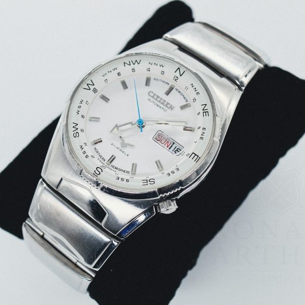 Citizen GN-4W-S Gents Automatic Wristwatch 8200 21 Jewel Movement ...