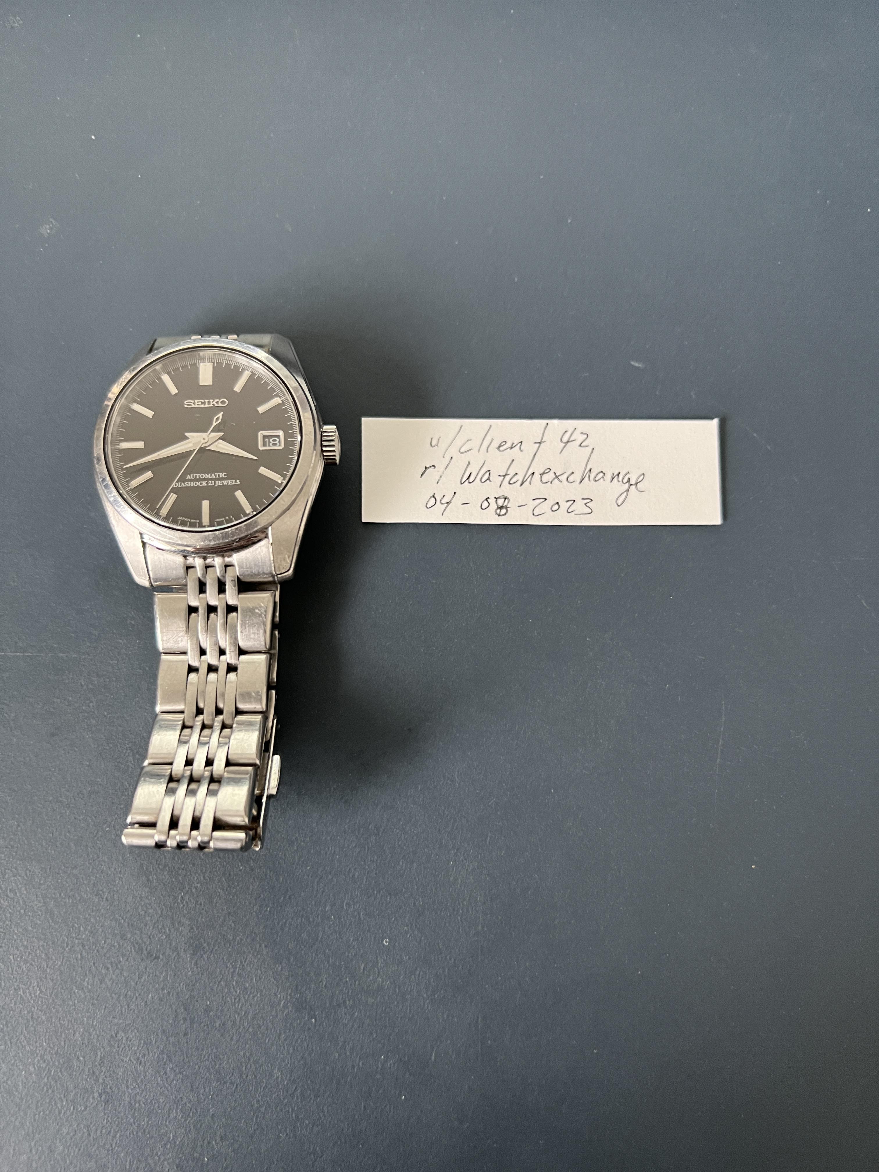 [WTS] Seiko Spirit SCVS003 Black Dial 6R15 Automatic Original Bracelet ...