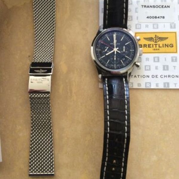 breitling transocean chronograph gmt | WatchCharts