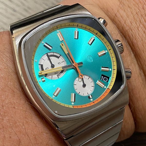 FS: Brew Metric Retro Chronograph - Bright Green Dial - 1 of 200 ...