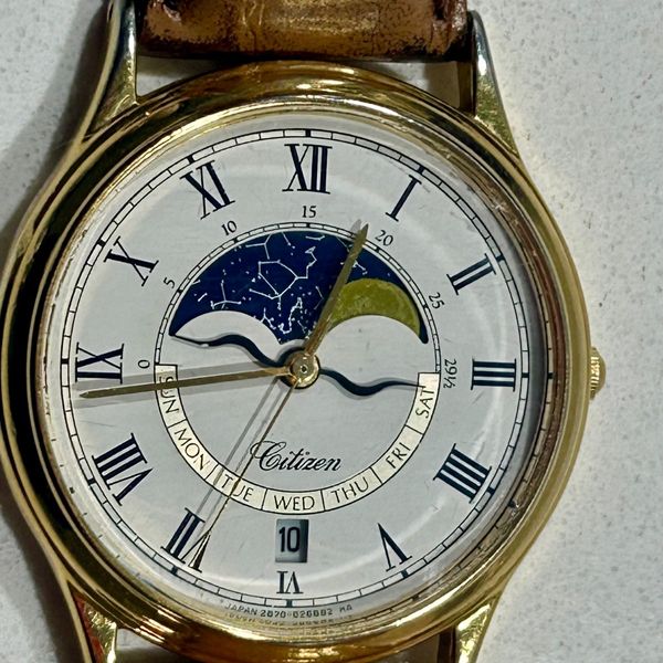 CITIZEN VINTAGE ASTRO FANTASY 21-2521 CALENDAR MEN WATCH | WatchCharts ...