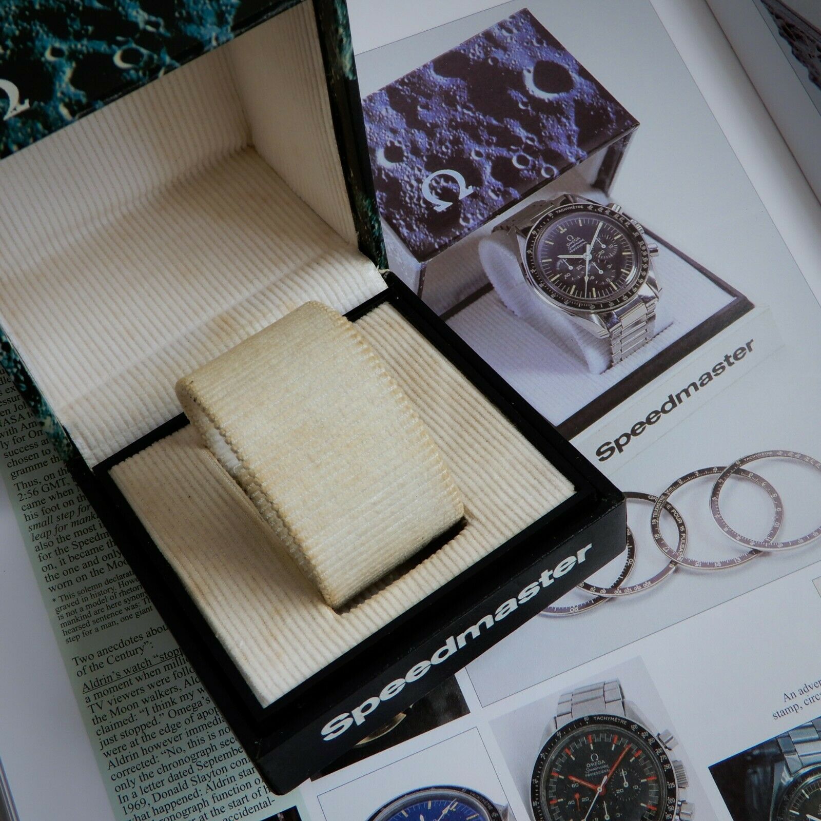 Omega Speedmaster Vintage 1960s Crater Box 145.012 145.022 COMPLETE ...