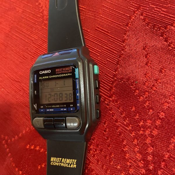 Rare CASIO Wrist Remote Controller 1173-CMD-30B, Great Condition ...