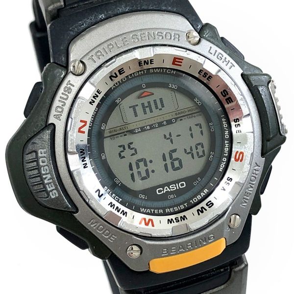 Vintage Casio Pro Trek PRT-41SJ Men's Wristwatch (Triple Sensor ...