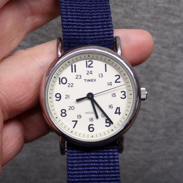 Men's TIMEX Military Watch w/ Backlight & New Battery - Works Great ...