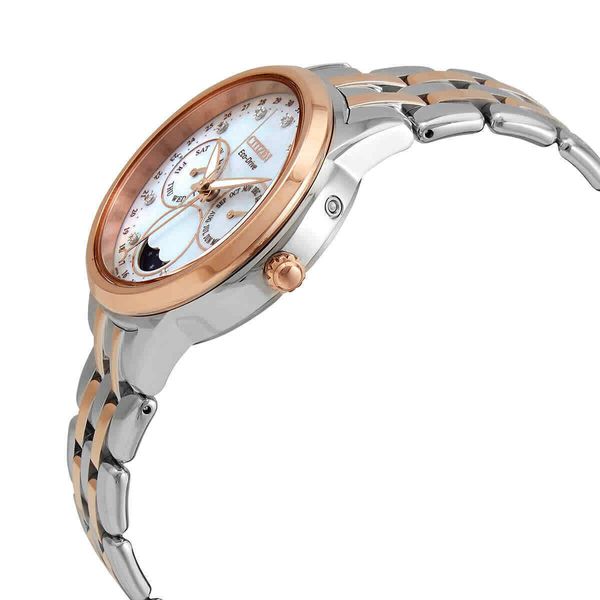 Citizen Calendrier Chronograph Diamond Eco-Drive Ladies Watch FD0006 ...