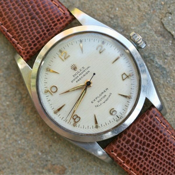 Rolex 6150 Explorer Big Bubble Back Rare 1953 | WatchCharts