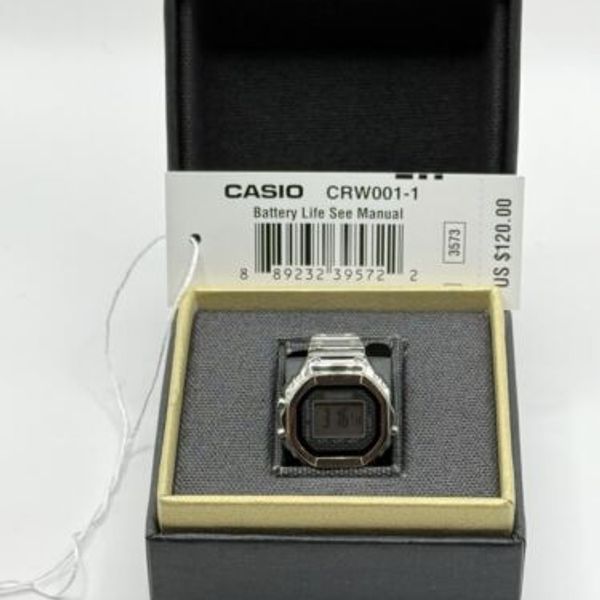 Casio Watch 50th Anniversary Casio Ring Watch crw001-1 | WatchCharts ...