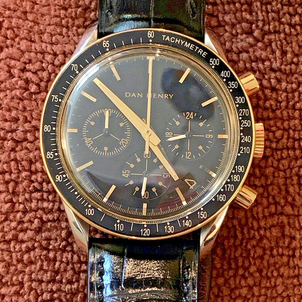 1962 Dan Henry racing chronograph | WatchCharts Marketplace