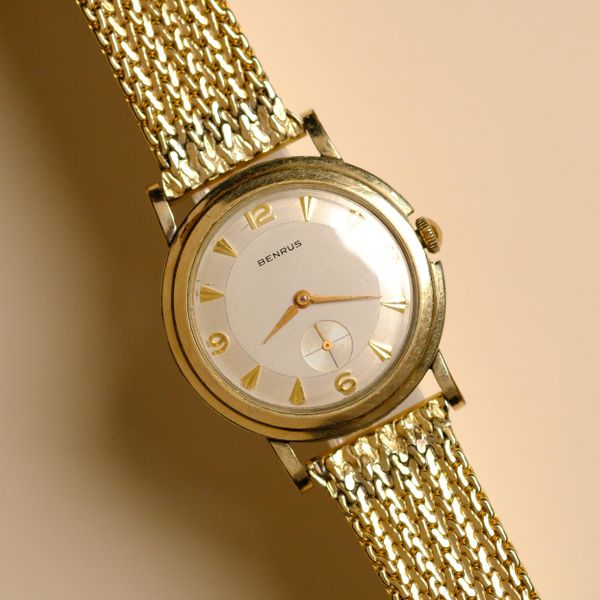 [WTS] Benrus Jumbo 35 mm 10k Watch w/ Original Band - 1956 ...