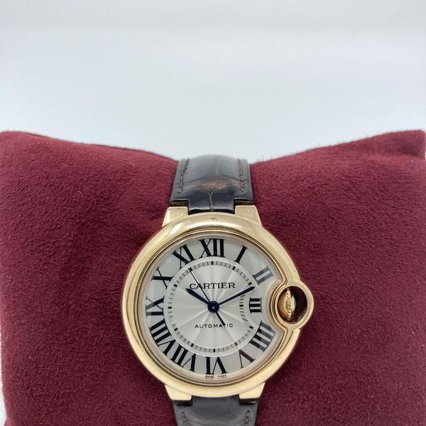 FS: Cartier Ballon Bleu de Cartier 18K RG 33mm W6920069/W6920097 ...