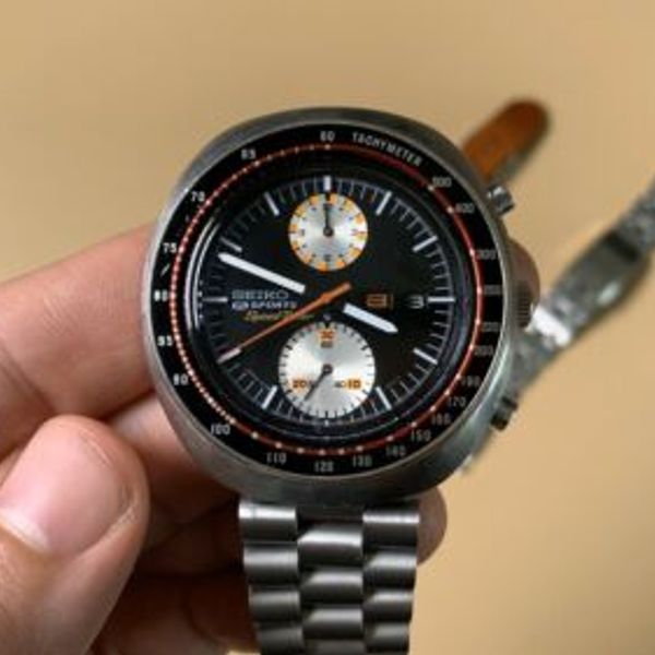 Seiko 6138-0011 “UFO” Serviced Chronograph Watch w/Two Uncle Seiko ...