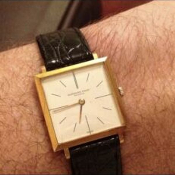 Audemars Piguet Ultrathin 18K Square watch | WatchCharts Marketplace