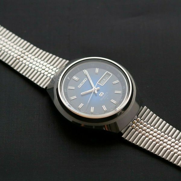 Vintage Seiko SQ 4004 Quartz Watch 4633 6009 Day/Date Stainless Steel ...