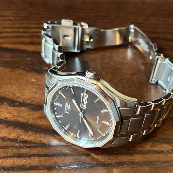 CITIZEN Eco-Drive WR 100 Watch E101-S053412 - 2025 Movement Conditioned ...