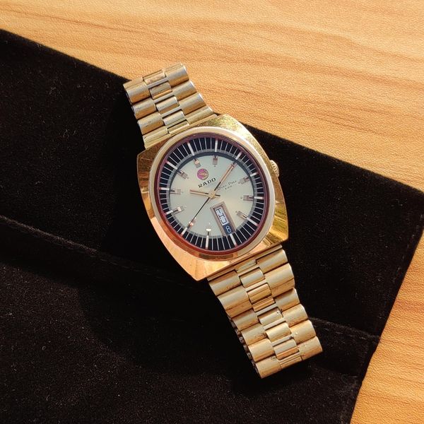 [WTS] Vintage Collectors RADO //OVER POLE 200// Gold tone - Automatic ...