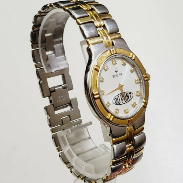 RARE,UNIQUE Men's Watch BULOVA C9671139. Logo " DuPont ". Diamonds ...