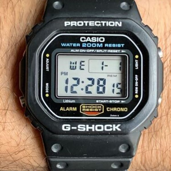 Vintage Casio 901 DW-5600 Alarm Chrono Digital Men's Wristwatch Working ...