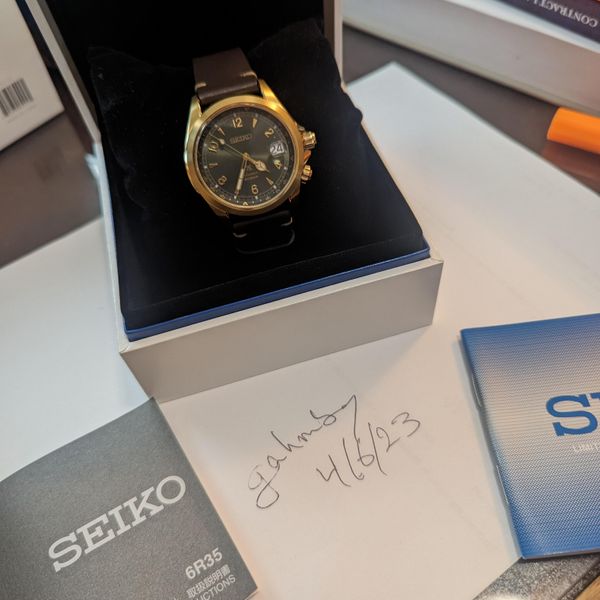 [WTS] Seiko SPB210 Gold Alpinist | WatchCharts