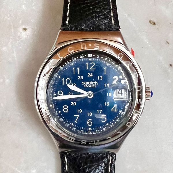 Swatch Irony Happy Joe - Blue - YGS400 - 1994 - Nuovo e Funzionante | WatchCharts Marketplace