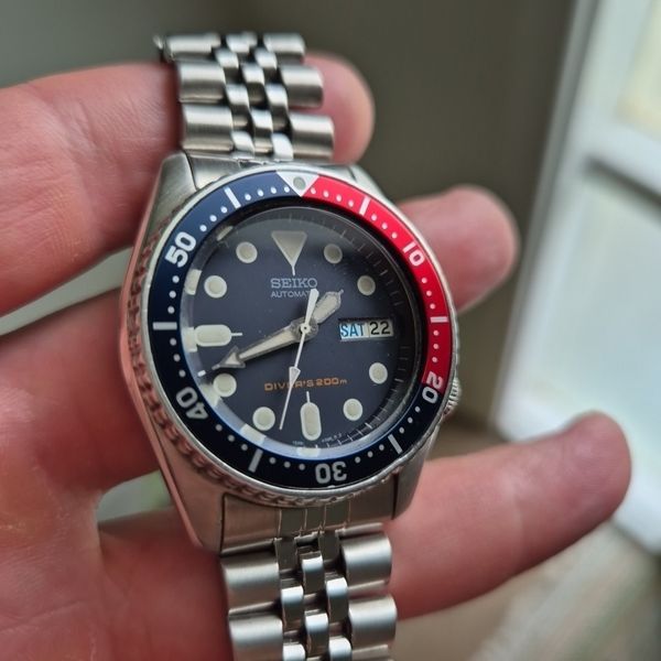 Seiko Skx015 Pepsi Diver | WatchCharts Marketplace