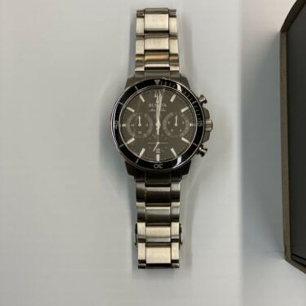 Bulova Marine Star Watch 96B272 Black | WatchCharts