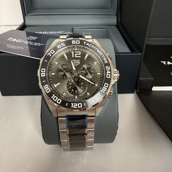 Unused Boxed TAG Heuer Formula 1 CAZ1011.BA0843 Quartz Chronograph ...