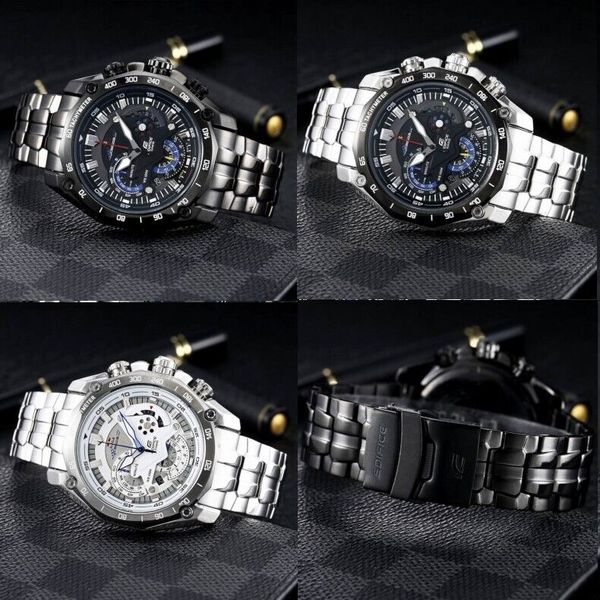 CASIO EDIFICE RED BULL EDITION EF-550-RBSP Chronograph 3 Styles To ...