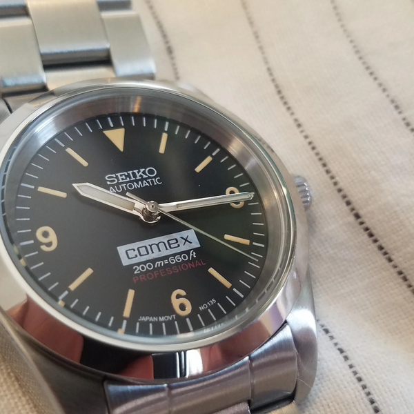 FS: Custom Seiko Explorer Style Watch $150 | WatchCharts Marketplace