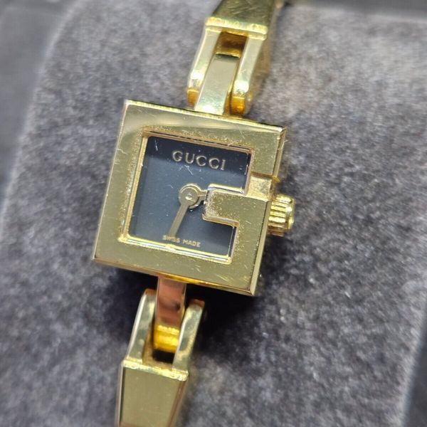 Gucci Watch Ref 102 Gold Tone Ladies Watch | WatchCharts Marketplace