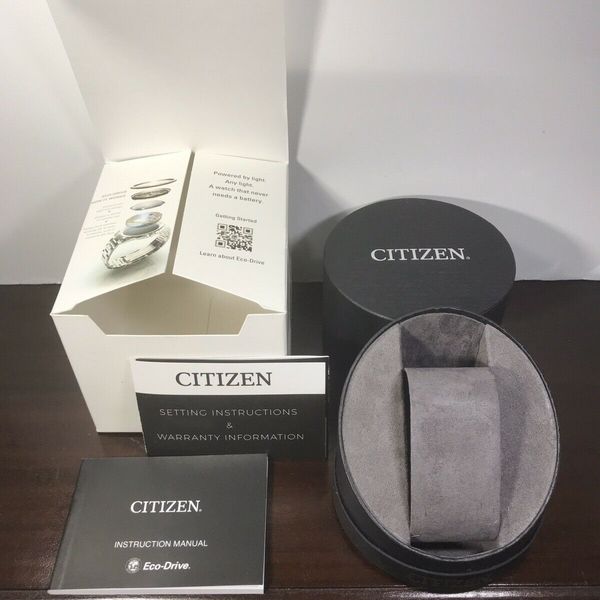 CITIZEN Eco-Drive Empty Watch Display Box Only | WatchCharts Marketplace