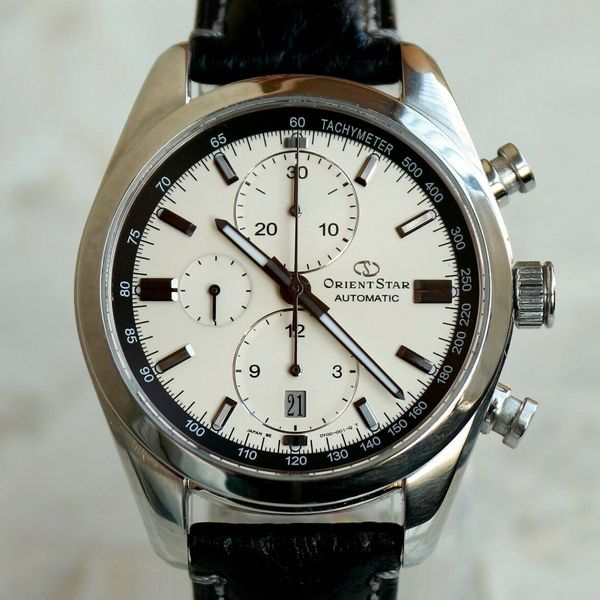 Orient star chronograph automatic, Stainless steel men's watch, Ref ...