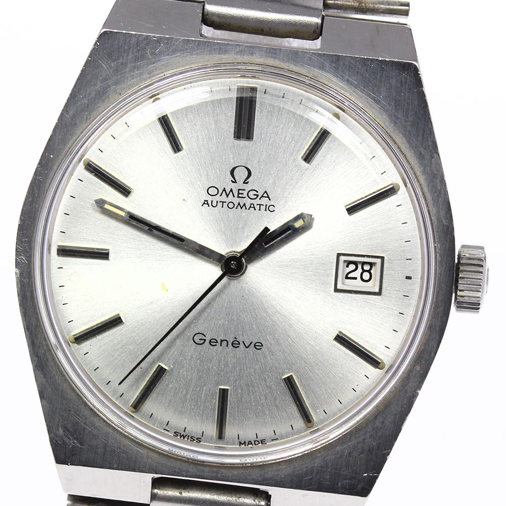 [OMEGA] Omega Geneva cal.1481 Date Antique 166.099 Self-winding Men ...