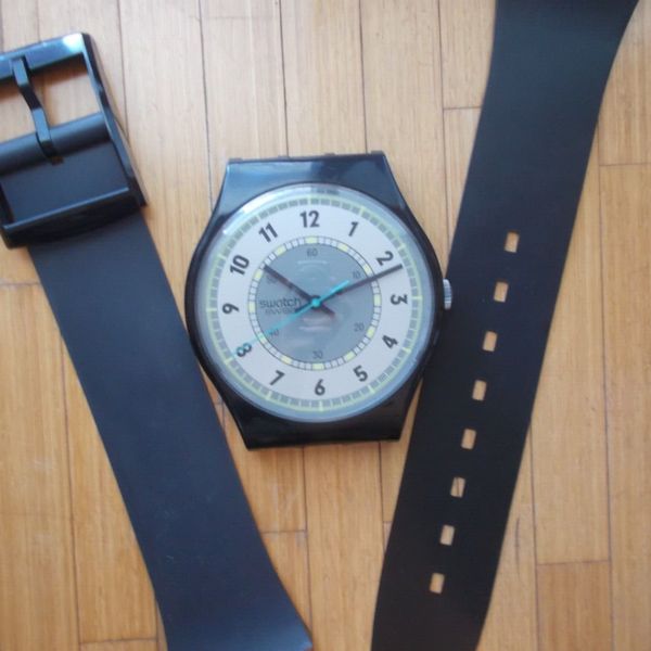 MAXI SWATCH " BLACK HAWK " 88 EXCELLENT L@@K WOW VINTAGE RARE ...