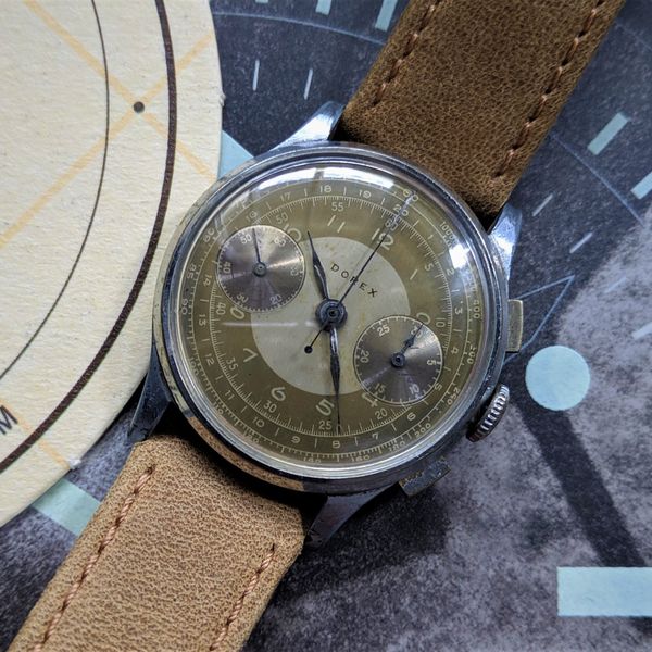 [WTS] Vintage 1940s Dorex 34mm Chronograph Watch | WatchCharts Marketplace