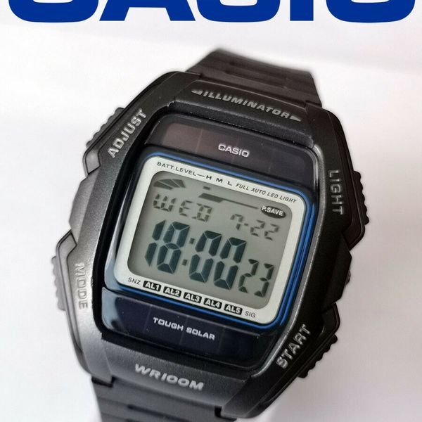 Casio WL-500 Solar Touch module 2591 mens quartz digital watch ...