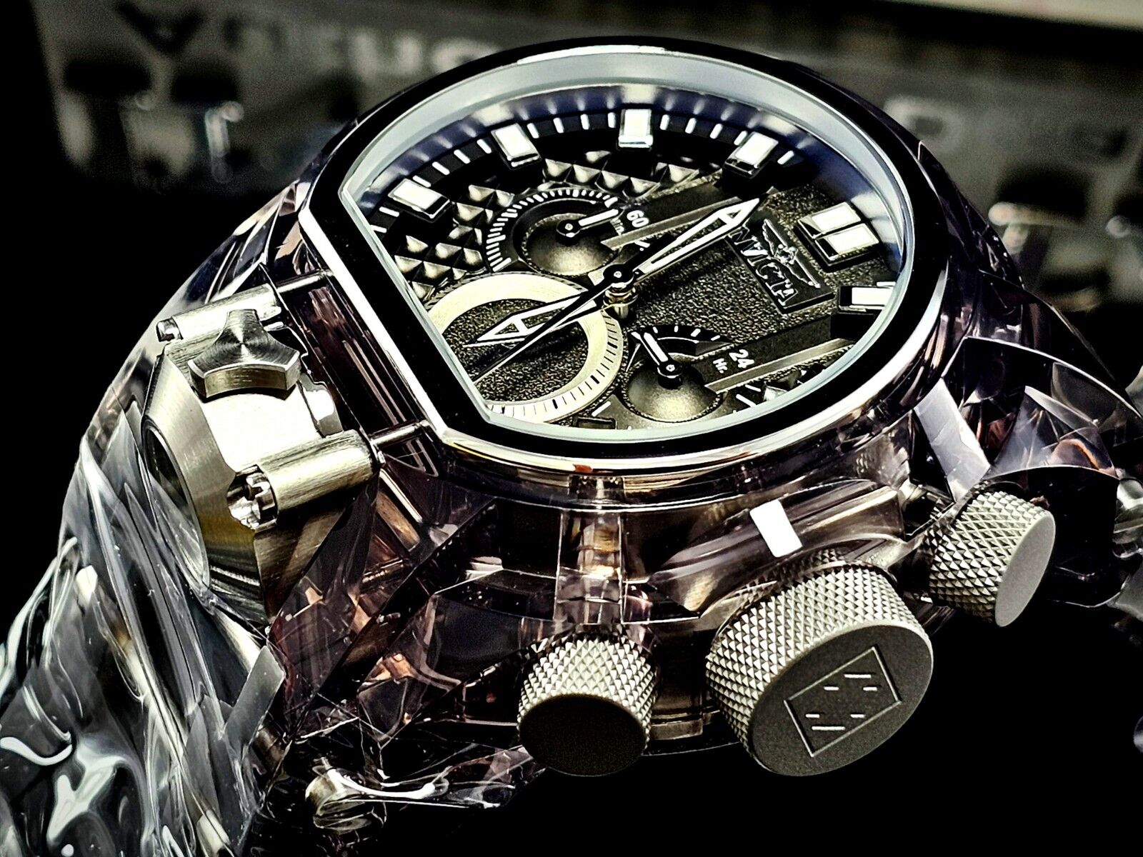 Invicta Bolt Zeus Magnum 52mm Anatomic Dual Dial Chronograph Invicta Bolt Zeus Magnum 52mm Anatomic Dual Dial Chronograph