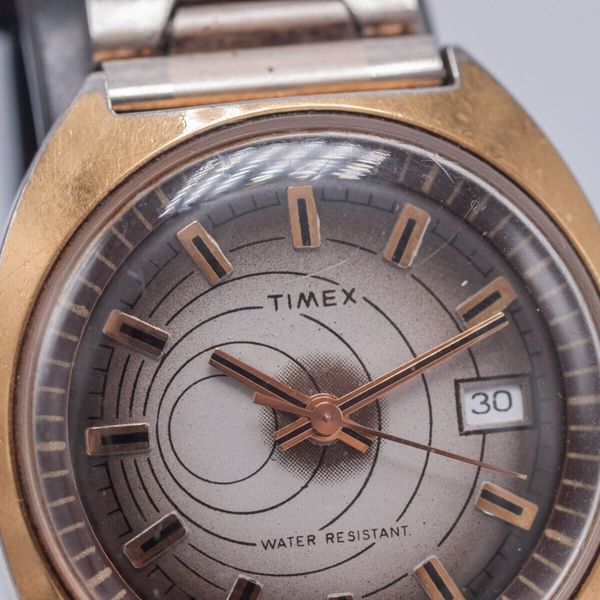 4u2fix 1974 Timex Marlin "Solar System" Men's 34mm Hand Wind Wrist ...