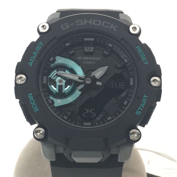 [Used] CASIO Watch/Digiana/Rubber/BLK/BLK/With box [Clothing goods, etc ...