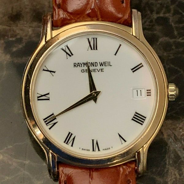 Raymond Weil Geneve 5569 Gold Plated Quartz | WatchCharts Marketplace