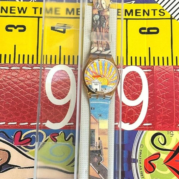 Swatch watch Il POETA GP107 1993 Standard Gents New Old stock ...