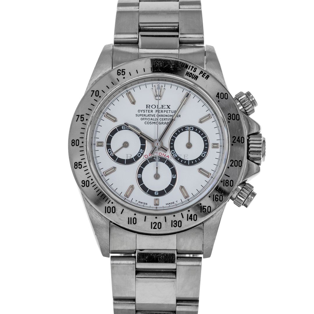 FS- Rolex 16520 U Serial Daytona Zenith MK3 Cosmograph White Tritium ...