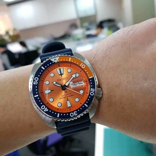 Seiko Prospex Orange Turtle SRPC95K1 Asia Limited Edition Roma/Eng ...