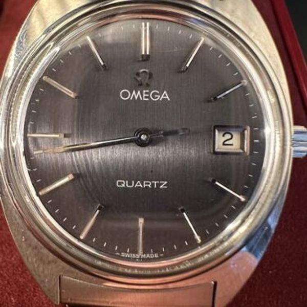 Rare Omega Mens Watch Vintage 1970s Quartz Date | WatchCharts Marketplace
