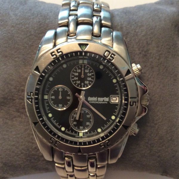 Daniel Martini Chronograph men’s watch.Water resistant, all stainless ...