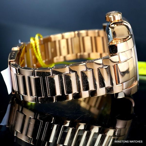 Invicta Speedway Dragon Mother of Pearl Rose Gold Plated Automatic ...